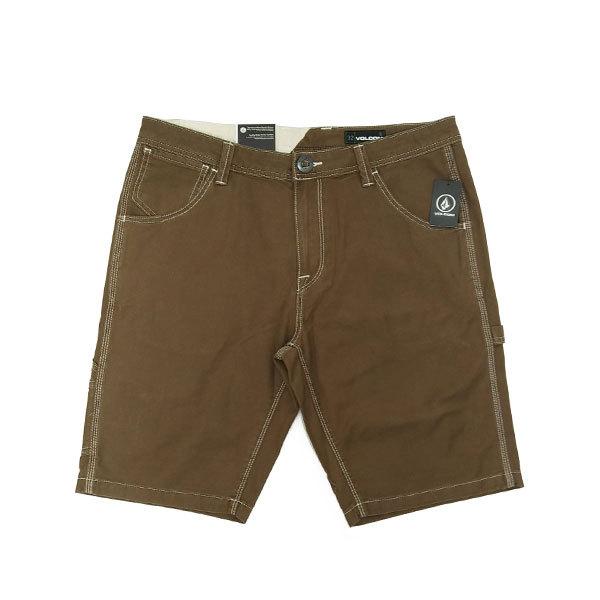 VOLCOM　ボルコムショーツ　短パン　ハーフパンツ　メンズオーバーダイ加工のワークショーツアウトシーム21インチRelaxed Fitハンマーループ＆ユーティリティポケット※返品交換はご遠慮ください。サイズ：ウエスト/わたり/股下/裾幅（...