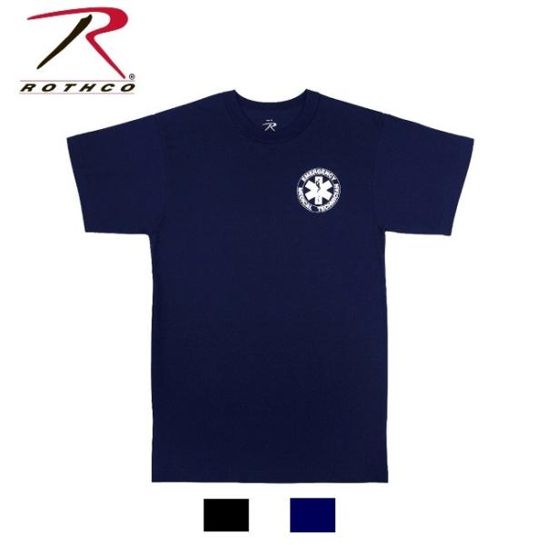 ■EMT(救急隊)ロゴのTシャツです。素材:綿60%ポリエステル)40% サイズ注：インポートのため日本規格より2回りぐらい大き目です。(Ｓ→Ｌ、Ｍ→LL) Ｓ：着丈70cm　身幅46cm 　肩幅43cm　袖丈19cm Ｍ：着丈73cm　身...