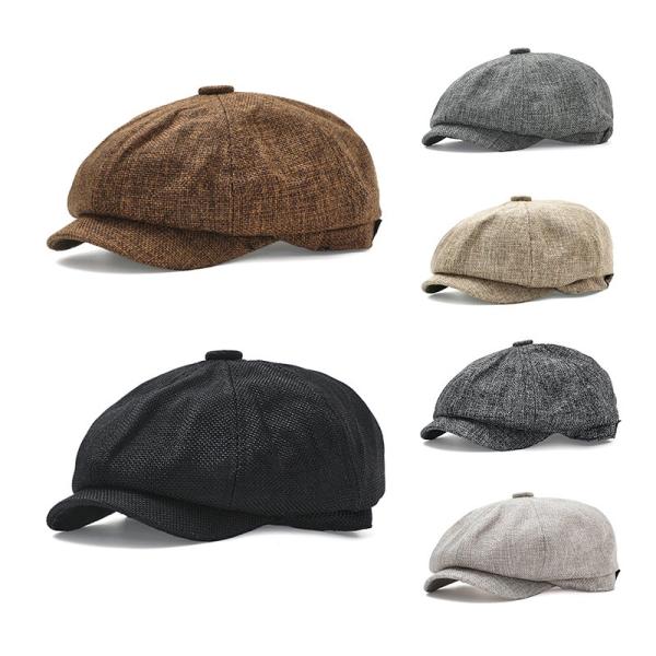 キャスケット 帽 ミックス柄 Casquetteは、ミックス調のオックスフォード織が特徴で、ザックリとした素材感が魅力です。春夏に最適なこの帽子は、内側にメッシュ素材を使用しており、通気性に優れています。キャスケットとハンチングを組み合わせ...