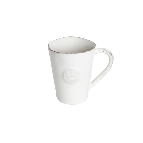 マグカップホワイト/-/NOC121W・Color:ホワイトStyle:マグカップ・パッケージ個数:1・サイズ:直径9x高さ12cm・素材・材質:ストーンウェア・生産国:ポルトガル