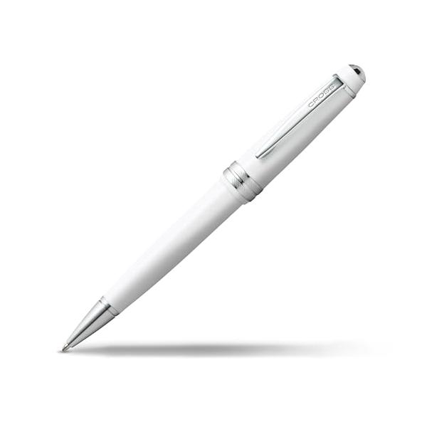 油性ボールペンホワイト/中字/AT0742-2・Color:ホワイトSize:中字・パッケージ個数:1・CROSS ベイリーライト ボールペン 油性・品番：NAT0742-2・色 柄：ホワイト・機構：ツイスト式・付属リフィル：ブラック Ｆ ...