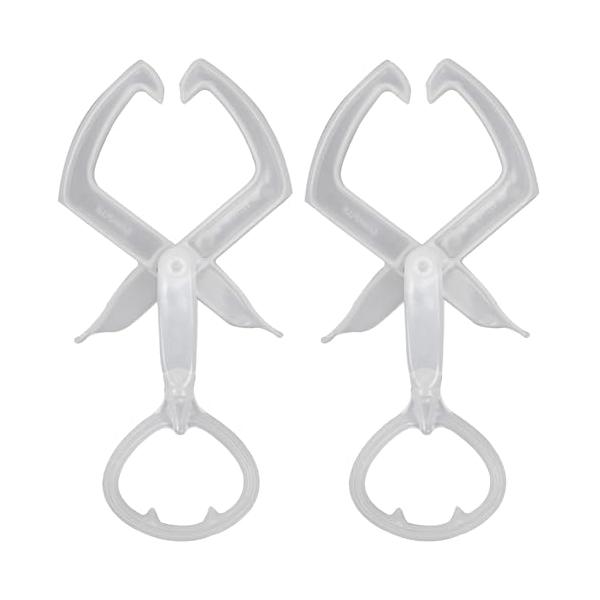 2個セットクリア/幅13.2×奥行2.6×高さ25.7/KC-01-2P・Color:クリアStyle:2個セット・パッケージ個数:1・サイズ縦25.7×幅13.2×厚さ2.6cm(1個あたり)重量71g(1個あたり)材質PP、スチール使用...