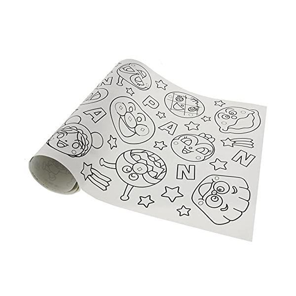 アンパンマン-/-/8120010A・Style:アンパンマン・（C)やなせたかし/フレーベル館・TMS・NTV・内容ぬりえシート:1枚・よこ2.3ｍ×たて42cmのなが〜いぬりえ。・全面弱粘着の糊残りしにくいぬりえシートです。テーブルや机...