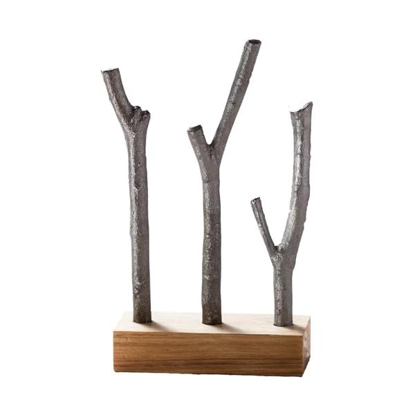 ブラック/12~15cm/3941・PatternName:小枝・パッケージ個数:1・サイズ:12~15cm・素材・原材料:鉄鋳物・天然木・生産国:中国