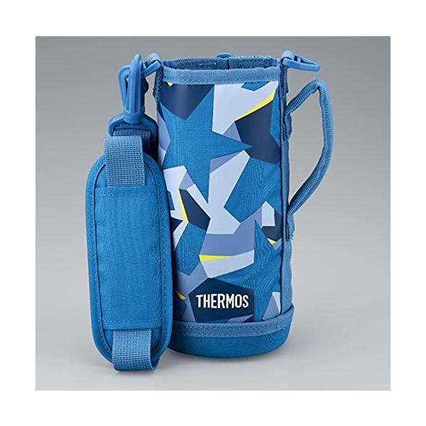 ポーチブルーカモフラージュ/0.8L用/FJJ-800WF ハンディポーチ・Size:0.8L用Color:ブルーカモフラージュ・パッケージ個数:1・サーモス 真空断熱2ウェイボトル FJJ-800WFシリーズ専用のハンディポーチ(ブルーカ...