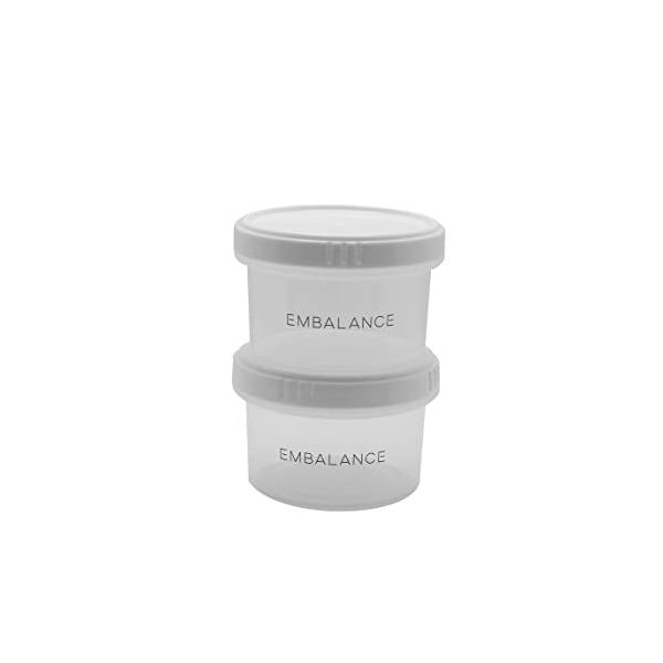 XS130ホワイト/2個セット/T12210・Color:ホワイトStyle:XS130・パッケージ個数:1・エンバランス加工を施した、鮮度保持機能の高い保存容器。・[サイズ]約直径7.4×高さ5cm・[容量]約130ml