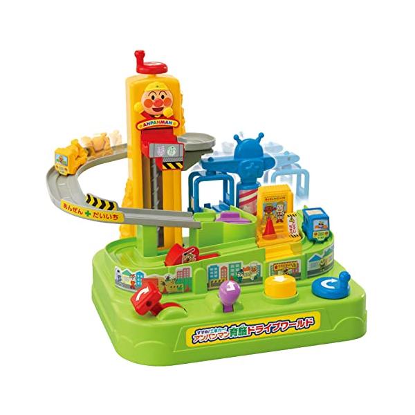 マルチカラー/1個 (x 1)/-・(C)やなせたかし／フレーベル館・ＴＭＳ・ＮＴＶ・ノブやレバーは各ギミックと同じ色なので、どこを操作しているか、次に何を操作すべきかお子様に分かりやすくなっています。