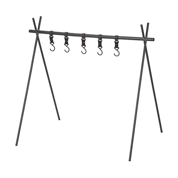 モダンブラック/ＦＦ/OUH22-77BK・パッケージ個数:1・サイズ：77.5×39×73cm・収納サイズ：17×17×35cm・材質：フレーム・脚部/アルミニウム　フック/ABS樹脂、ポリエステル　収納袋/ポリエステル・耐荷重：1フック...