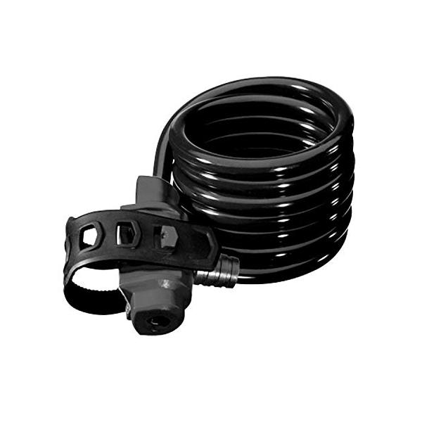 ブラック/-/TR-SK211BK・カラー : ブラック・サイズ:φ10mm×長さ150cm・取付対応サイズ:Φ15-40mm・付属品 : ベルクロストラップ、スペアキー×3