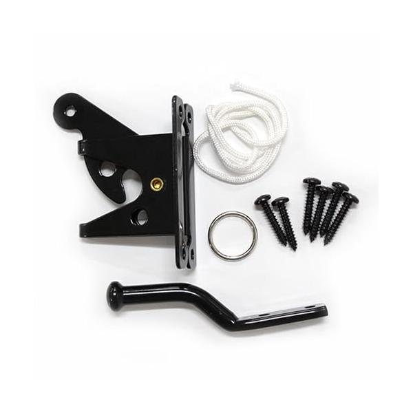 BH-303黒/-/BH-303・Style:BH-303・パッケージ個数:1・材質:鉄 仕上:黒色焼付塗装・木ネジナベ頭:6本 紐:1本 リング:1個入り