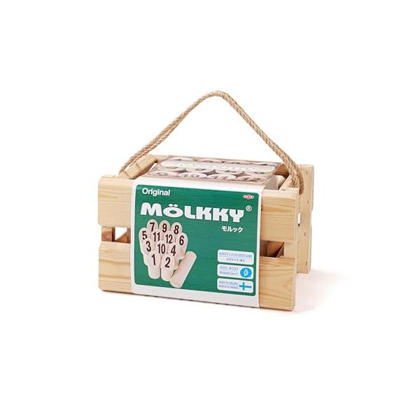 モルックウッド/ワンサイズ/-・Style:モルック・モルック 本体 大きさ 高さ19cm 幅32cm 奥行き22cm・モルック 本体 重さ 4ｋｇ・モルック 本体 材質 フィンランド白樺・原産国 フィンランド・付属品:スキットル モルック棒