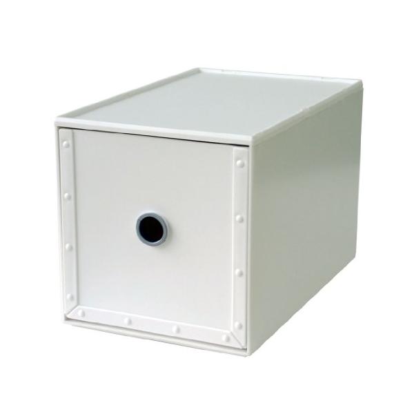 Vivantホワイト/W168×D264×H173mm/225706・Color:ホワイト・パッケージ個数:1・サイズ:外寸/W168×D264×H173mm、引出し内寸/W153×D245×H150mm・本体重量:1000g・材質:引き出...