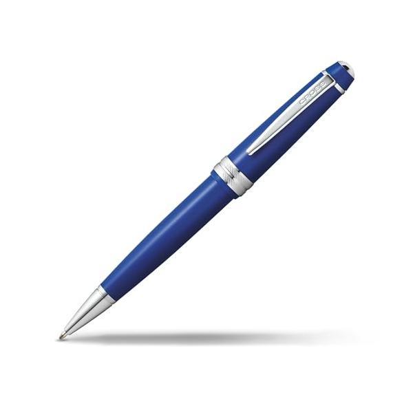 油性ボールペンブルー/細字/AT0742-4・Color:ブルーSize:細字・パッケージ個数:1・CROSS ベイリーライト ボールペン 油性・品番：NAT0742-4・色 柄：ブルー・機構：ツイスト式・付属リフィル：ブラック Ｆ 細字（...