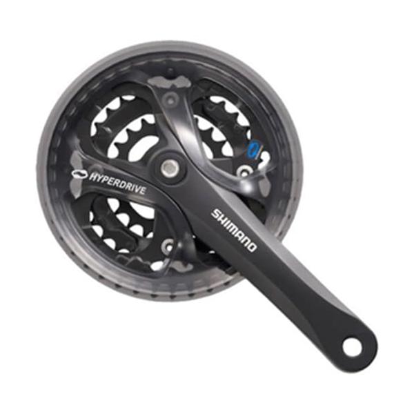 FC-M361ブラック/48X38X28T 170mm/E-FCM361C888CL・Size:48X38X28T 170mm・パッケージ個数:1・シマノパート:EFCM361C888CL・スピード:7/8S・BB:四角・歯数構成:48X3...