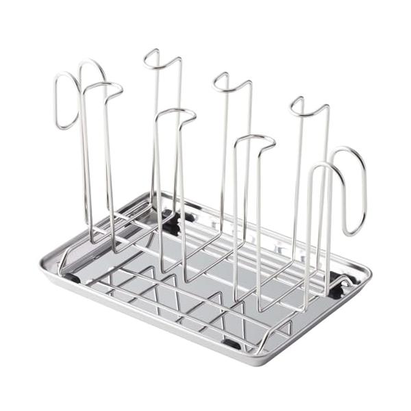 シルバー/サイズ約27×13.5×16cm/DR-5013・パッケージ個数:1・サイズ約27×13.5×16cm・本体重量:400g・本体/18-8ステンレススチール、トレイ/ステンレススチーム、ゴム足/シリコーンゴム(耐熱温度200度)・...