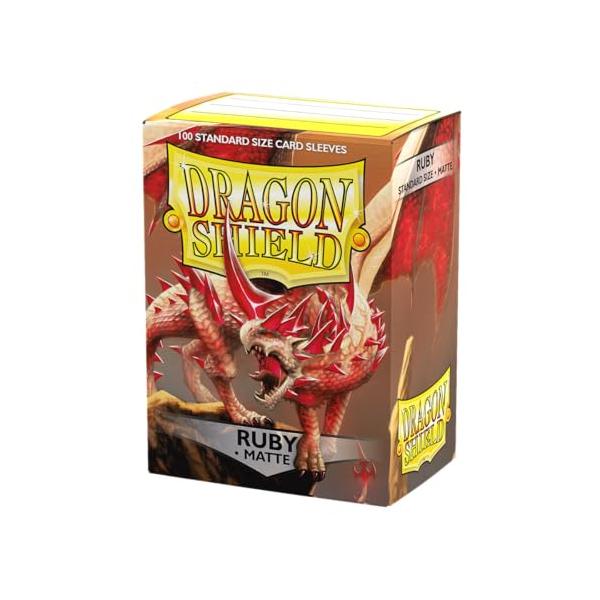 ルビーマット。透明/100 Count/ART11037・パッケージ個数:1・マット - マットスリーブは、優れたハンドリングを備えた、テクスチャード加工のドラゴンシールドの人気のラインです。・優れた品質 - 耐久性とシャッフル能力の完璧な...