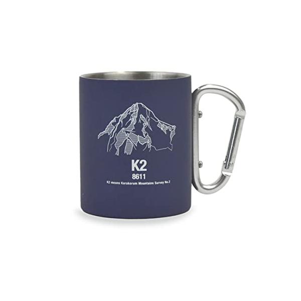 おしゃれネイビー/W11×D7.5×H9cm/4992831250180・パッケージ個数:1・取っ手がカラビナ付きだから、持ち運びしやすい。350mlの缶がすっぽりはまります。冷えている飲み物が温まりにくくもなります。容量：約300ml