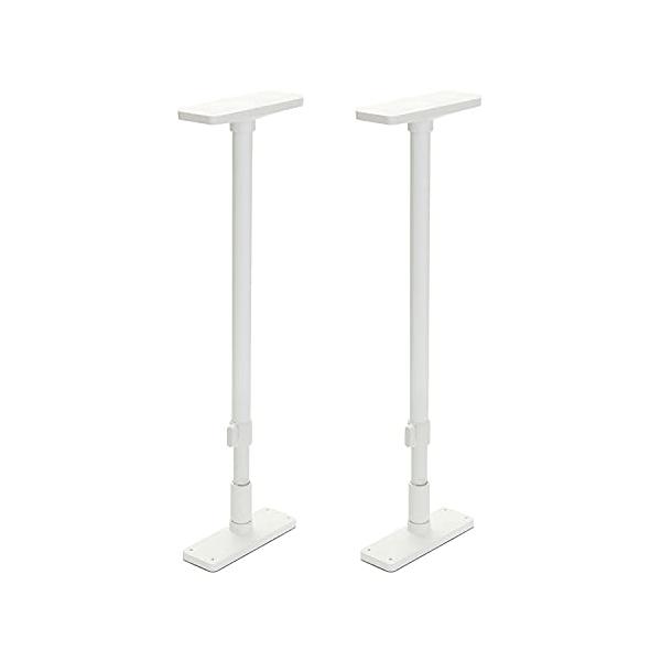 インテリアタイプ2本ホワイト/取付高さ65~100cm/UEQ-65W・Color:ホワイトSize:取付高さ65~100cmStyle:インテリアタイプ2本・パッケージ個数:1・サイズ幅7×高65~100×奥行21cm取付高さ65~100...