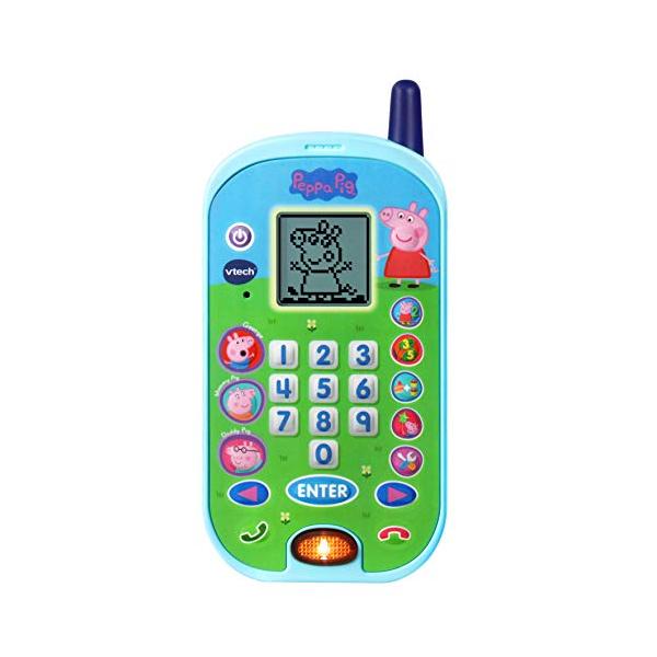 ブルー/6.7 x 3.2 x 1/80-523100・パッケージ個数:1・音声起動式の会話を通じてPeppa Pigとチャットできます。 彼女の質問に答えると、遊び心のあるフレーズで回答します。・4つの学習ゲームで、数字、数える、足し算、...