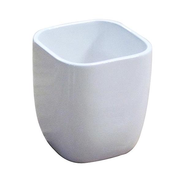 モダンホワイト/約7.4×7.4×高8.4cm/54308・パッケージ個数:1・サイズ:約W7.3×D7.3×H8.4cm・素材・材質/本体:陶器 金属部分:亜鉛合金・生産国:台湾