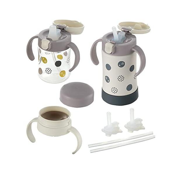 旧モデルライトグレー/ステップアップセット/120364・Color:ライトグレーStyle:旧モデル・パッケージ個数:1・自然な唇の動きを覚えて正しくステップアップ・対象月齢/5カ月頃?・個装サイズ/27×7.8×25(cm) セット内容...