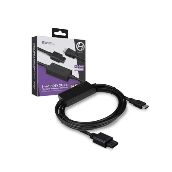 GC/N64/SFC専用 Hyperkinブラック/-/M07373・Style:GC/N64/SFC専用 Hyperkin・パッケージ個数:1・HDMI接続のHDTVに映像と音声を表示できます。GameCubeとNintendo64、SN...