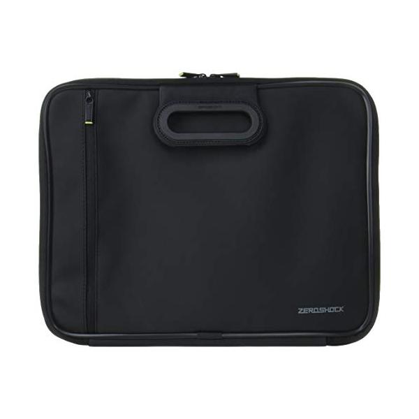 衝撃吸収ブラック/13.3インチ/ZSB-IBNH13BK・Style:衝撃吸収・パッケージ個数:1・衝撃吸収力抜群のインナーバッグ “ZEROSHOCKに、ちょっとした持ち運びに便利なハンドルが付いた“ハンドル付きZEROSHOCKインナ...