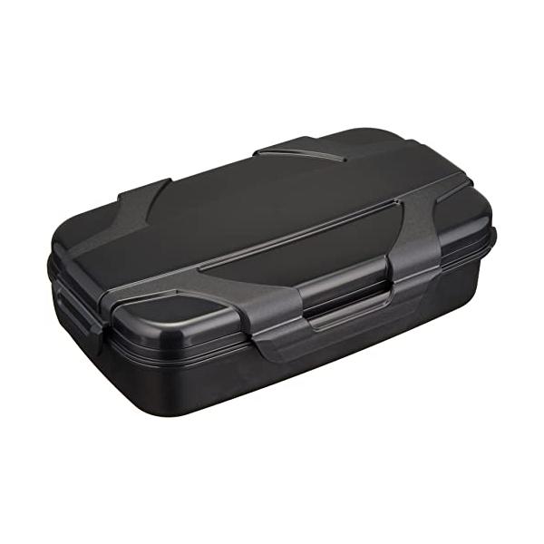 ランチボックス(仕切付)ブラック/850ml/BL-25H・PatternName:ロックフォーStyle:ランチボックス(仕切付)・パッケージ個数:1・内容量:850ml・サイズ:226×133×H63・素材:本体・フタ・仕切:PP シー...