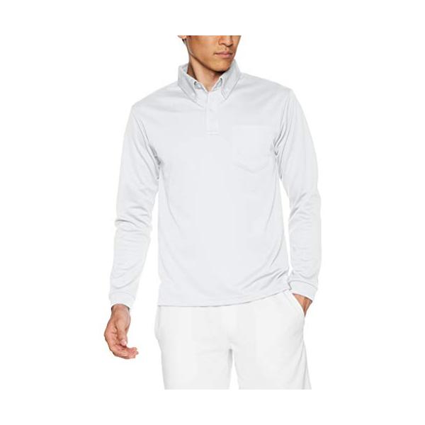 長袖ポロシャツ (ポケット付)ホワイト/L/00314-ABL・Size:LColor:ホワイト・パッケージ個数:1・SIZE:SS 肩幅:41cm 袖丈:54cm ゆき丈:74.5cm 身幅:44cm 着丈:59.5cm・SIZE:M 肩...