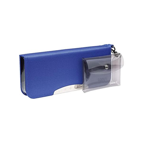 ブレイブブルー/-/FD-5670-B・Color:ブルー・パッケージ個数:1・中身の飛び出しを防止するロック機能付・授業で使うふせんやけしごむをきれいに収納できるクリアポーチ付・ランドセルに横向きでも、前ポケットにも入る・小学校の標準的な...