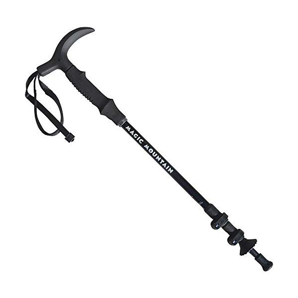 ブラック/伸縮長120-61cm、ポール径16-14-12mm/MP113T・Color:ブラックSize:伸縮長120-61cm、ポール径16-14-12mm・パッケージ個数:1・ポール素材:ジュラルミン6061/6061/7001・サイ...