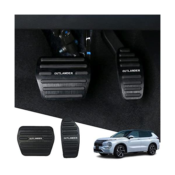 ブラック/-/-・Color:ブラック・パッケージ個数:1・?適合車種:三菱 新型アウトランダー HPEV(OUTLANDER_PHEV) GN0W GN系(2021年12月~)・?高品質素材：素材には高品質アルミ合金を採用し、軽量性、比強...