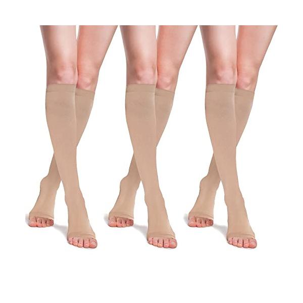 肌色/L-XL/-・Size:L-XLColor:肌色・【足がリラックスする】多段階加圧設計を採用しており、フィットしながら足首からふくらはぎかけて段階的な着圧感が得られ。着圧ソックス適切な圧力、使用中に効果的な支持力を提供します・【四季通...