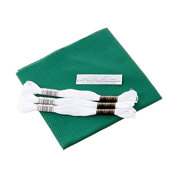 クリスマスグリーン X-101/-/-・Color:グリーン X-101Style:クリスマス・素材・材質:布、ししゅう糸:綿100%、クロス針:はがね・仕様:初~中級者向き、打込目数:13カウント/1インチ・約52目/10cm、額:W-3...