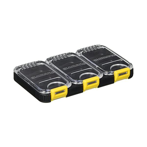 ベーシックブラック/-/CS-003Q・Color:ブラック・パッケージ個数:1・仕切り:3コマ・スタッフケースは1、2、3コマ仕切りの6アイテム。・針や小物などの収納に便利な仕切り付。・防水性のあるシリコンパッキンを採用。・針などを取り出...