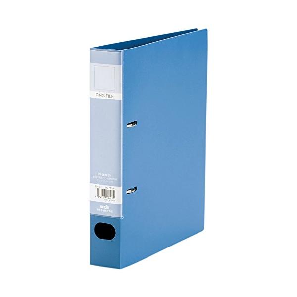 B5-Sブルー/B5-S/F-432-10・Color:ブルーSize:B5-SStyle:B5-S・パッケージ個数:1・サイズ/43×222×267mm 材質/PP・規格/B5サイズ 2穴・D型のリングで書類の端がキレイにそろってファイル...