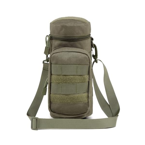 タクティカル05 グリーン - 1個/1個/AZ-OS3502・Color:05 グリーン - 1個・パッケージ個数:1・?【素材】1000Dナイロン生地、耐摩耗性、耐久性抜群・?【寸法】縦25cm、直径10.5cm、重量250g、通常1L...