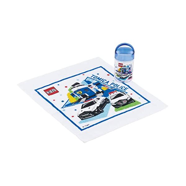かわいいトミカ/28×32cm/OA5AG-A・パッケージ個数:1・サイズ:おしぼり=縦32×横28cm ケース=幅5.8×奥行4.4×高さ12.5cm・素材・材質:おしぼり＝綿100％ ケース＝ポリプロピレン・生産国:日本・セット内容・付...