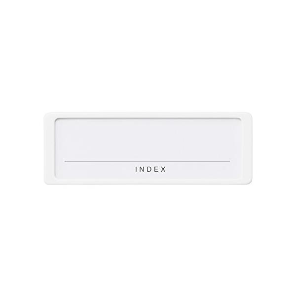 ホワイト(ラベルホルダー)/S(ラベルホルダー)/223414・Size:S(ラベルホルダー)Color:ホワイト(ラベルホルダー)PatternName:4枚(ラベルホルダー)・パッケージ個数:1・本体サイズ:約幅6.3×奥行0.4×高さ...