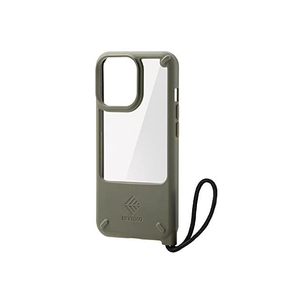 ケース単品オリーブ/iPhone 13 Pro/PM-A21CNEST3KH・パッケージ個数:1・詳しくは「商品の仕様」「商品の説明」をご確認ください。・アウトドアでの使用に最適なiPhone 13 Pro用ケース“NESTOUT(ネストア...