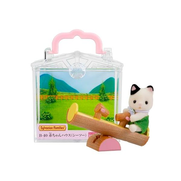 シーソー/-/B-40・Color:シーソー・パッケージ個数:1・対象性別 :女の子・対象年齢 :3歳から・主な製造国 :中国・(C)EPOCH CO.LTD.・安全基準 :STマーク