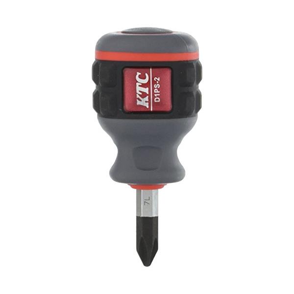 D1PS-2-Hドライバー/No.2プラス/D1PS-2-H・Style:D1PS-2-H・パッケージ個数:1・タイプ：No.2プラス。・マグネット付。・スタッビタイプ。・樹脂グリップ。・商品サイズ：縦75×横35.5×奥35.5mm。