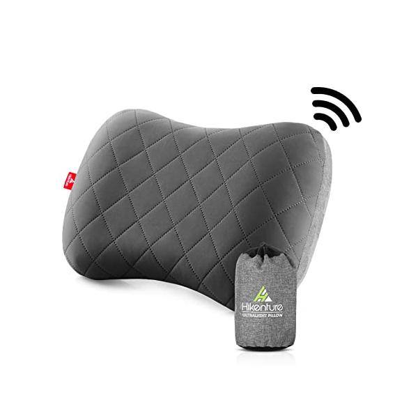 B-灰色・滑り止め付き/長さ44cm×横幅31cm×厚さ12cm/-・Color:B-灰色・滑り止め付き・【アップグレードされた滑り止め】夜中に目が覚めても、頭がキャンプ枕から滑り落ち、首が凝る心配はもうありません。さらに、従来のストラップ...