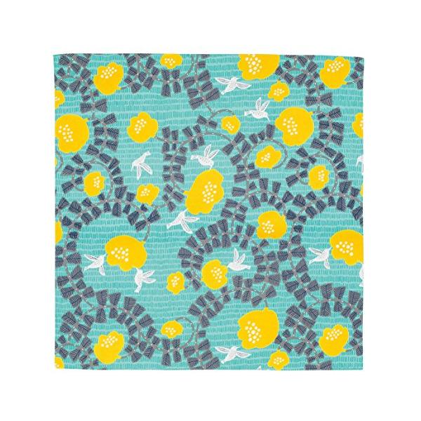 グリーン/70cm/21414-205・PatternName:04.ハチドリ グリーン・パッケージ個数:1・サイズ:約縦70×横70cm・生産国:日本・生産国:日本