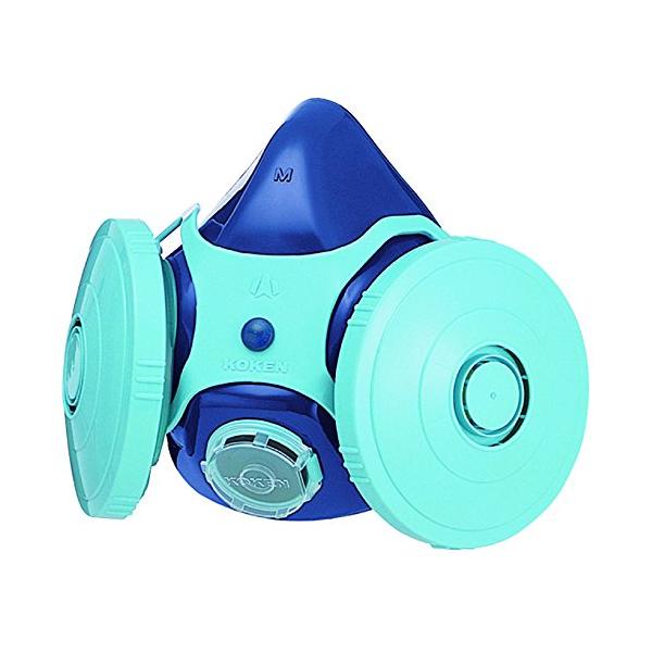 R-07型-/レギュラー/105201.0・Size:レギュラーStyle:R-07型・パッケージ個数:1・原産国:日本・材質:接顔部/シリコーンゴム ろ材ホルダー部/ポリプロピレン・規格:RL2・粒子捕集効率:98%・吸気抵抗:51Pa