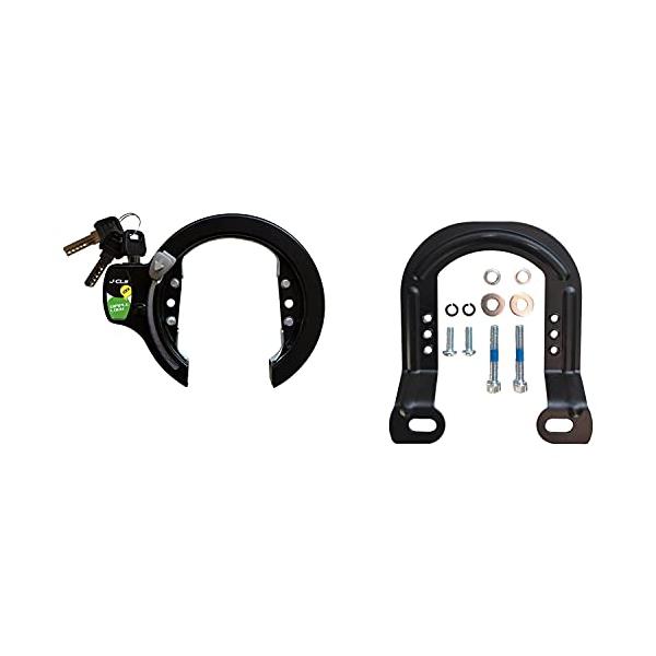 リングロックブラック/-/94066・Color:ブラック・パッケージ個数:1・Ｖブレーキ・カンチブレーキ対応