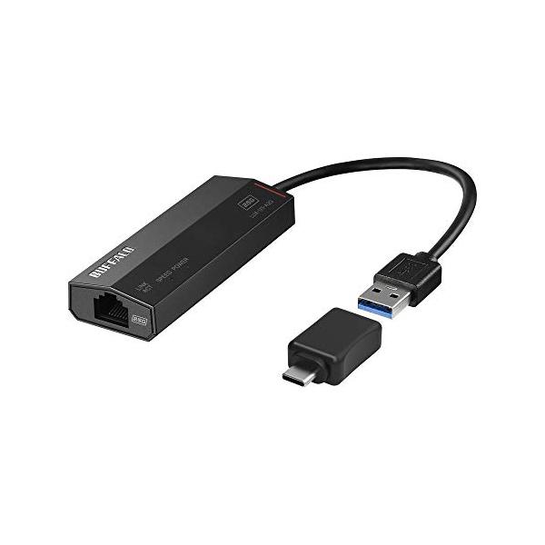 ブラック/-/LUA-U3-A2G/C・パッケージ個数:1・規格IEEE802.3bz準拠(2.5GBASE-T)、IEEE802.3ab準拠(1000BASE-T) 、IEEE802.3u準拠(100BASE-TX)伝送速度2.5Gbps...