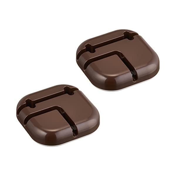 ブラウン/無し/4973655595220・Color:ブラウン・パッケージ個数:1・本体サイズ (幅X奥行X高さ) :6.5×6.5×1.4cm・本体重量 :50g・原産国:中華人民共和国