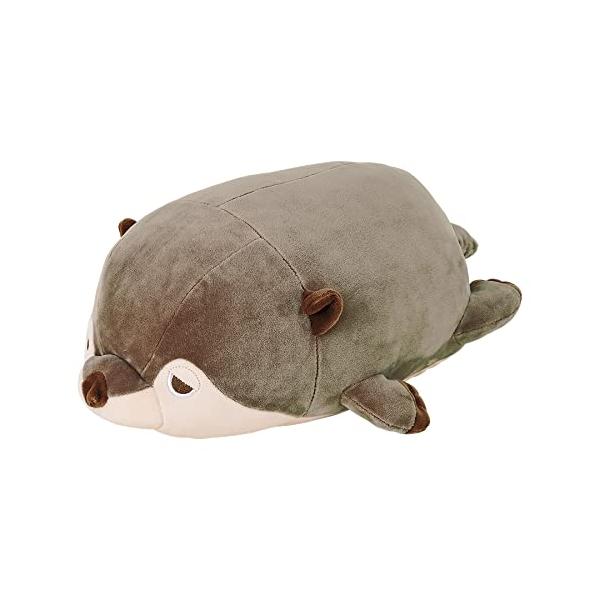 カワウソのくるりカワウソのくるり/ボルスター/58218-33・Color:カワウソのくるりSize:ボルスター・パッケージ個数:1・サイズ：W15xD27xH14cm・素材：ポリエステル95%、ポリウレタン5%・中材：ポリエステル・洗濯：...