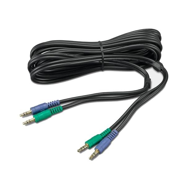 連結ケーブルブラック/-/YCBL-DC3M・Style:連結ケーブルPatternName:単品・パッケージ個数:1・期間 : 1年間・ヤマハ YVC-330/331/300用連結ケーブル3m(ステレオミニ×2/ステレオミニ×2)・種類: 単品